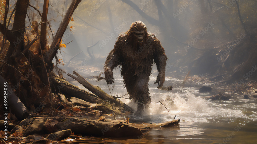 Bigfoot, also known as Sasquatch, is a legendary and elusive creature of North American folklore ...
