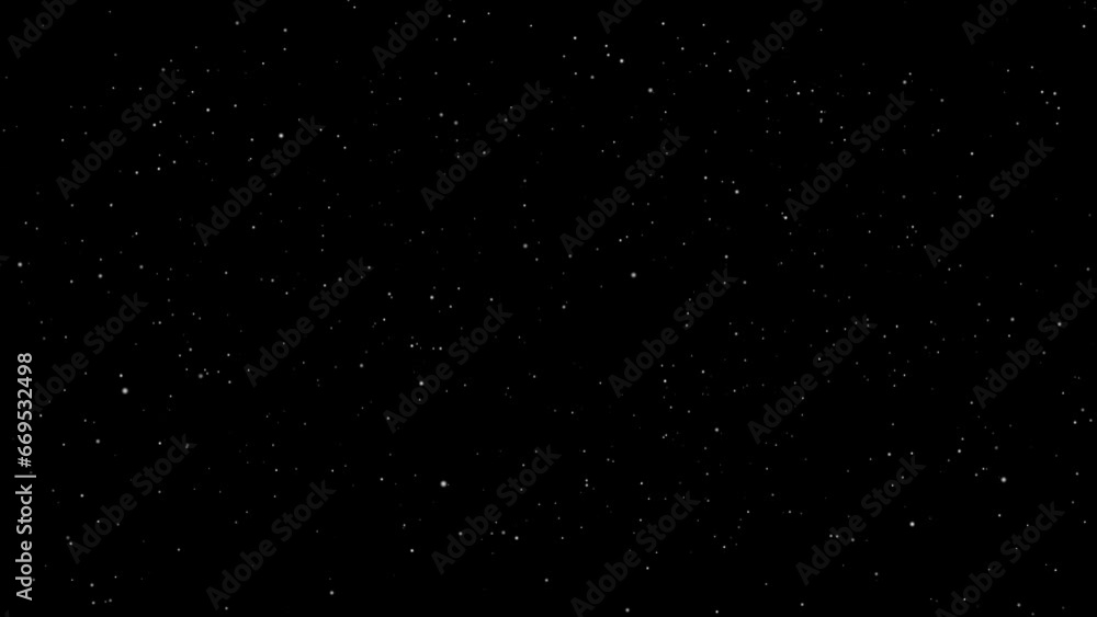 looping starry sky flashing, static starry sky, no clouds, dark ...