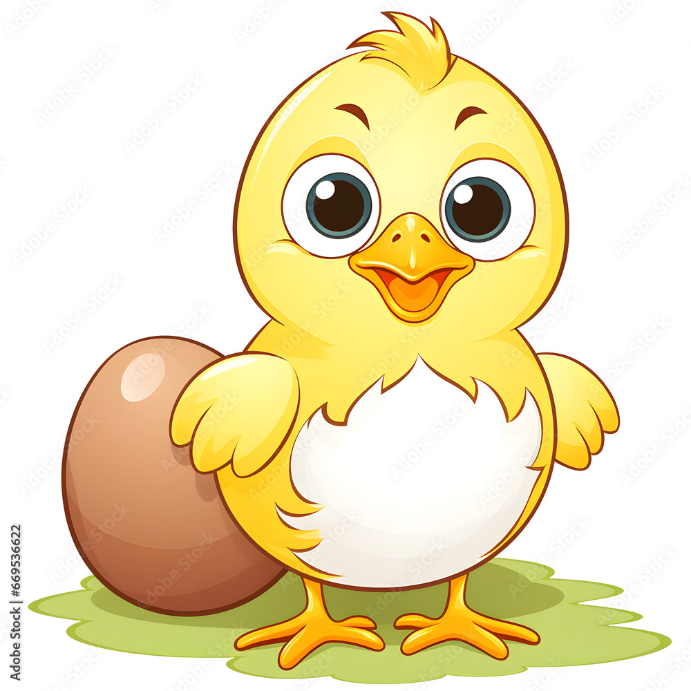 cartoon clipart of Easter Chick, easter clipart, celebration clipart ...