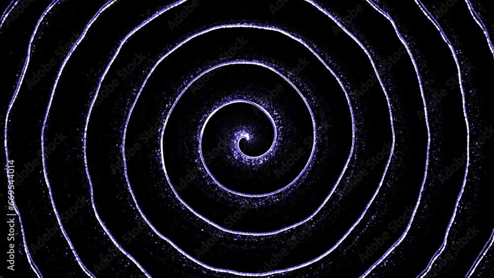 Abstract radial background vortex spiral of curved curved lines in ...