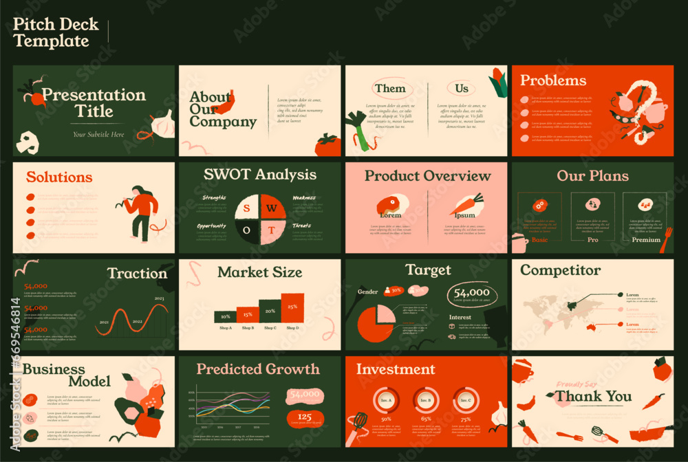 Photo & Art Print presentation deck templates, Bayu