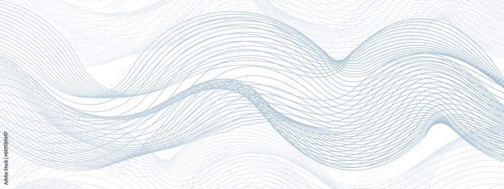 Abstract colorful wave circle line on transparent background modern ...