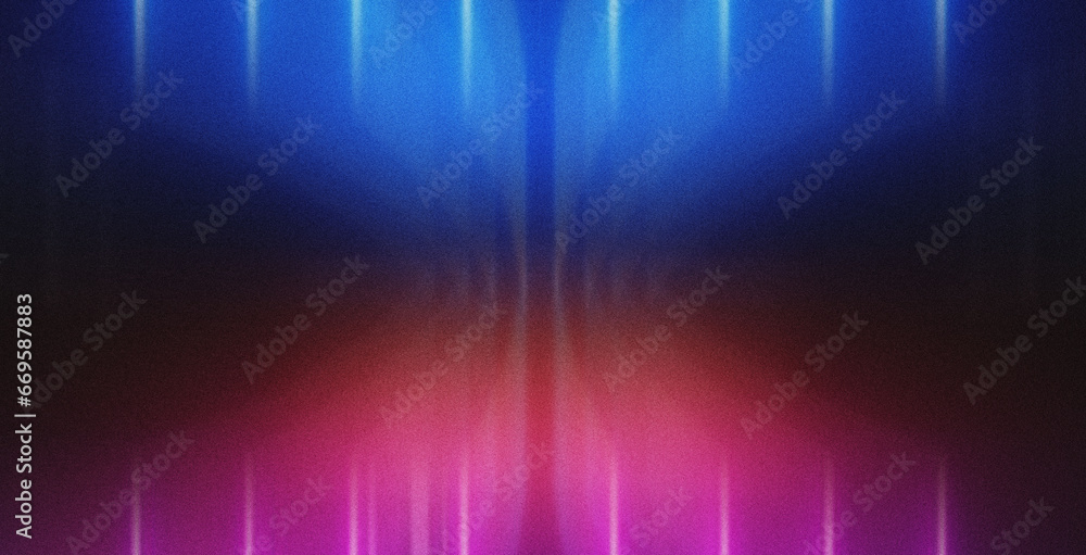 Vibrant VHS style orange pink teal white psychedelic grainy gradient ...