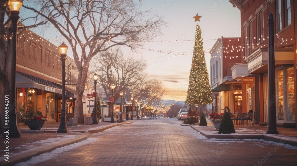 Arizona Christmas: Downtown Prescott Bedecked with Lights and ...