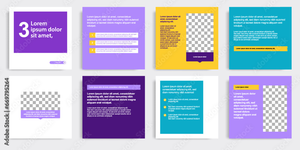 Clean minimal modern style of social media post banner layout template ...