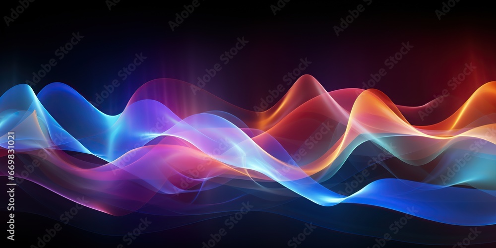 Dynamic Waveforms of Sound: An abstract visualization of sound ...