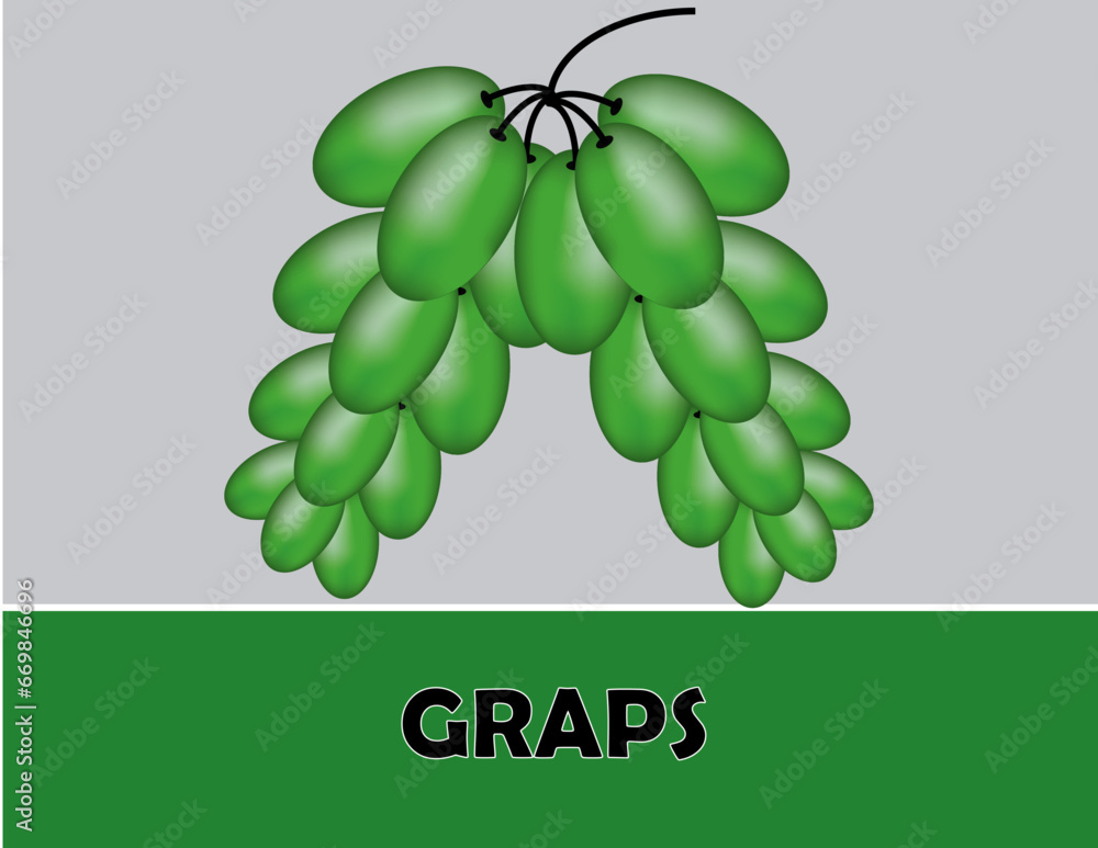 ,Bunch of different types of fresh grapes Keywords:green christmas tree ...