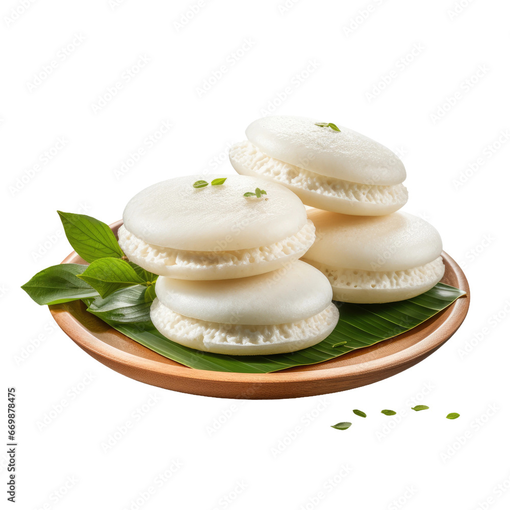 Realistic Idli, on transparent background. Stock Illustration | Adobe Stock