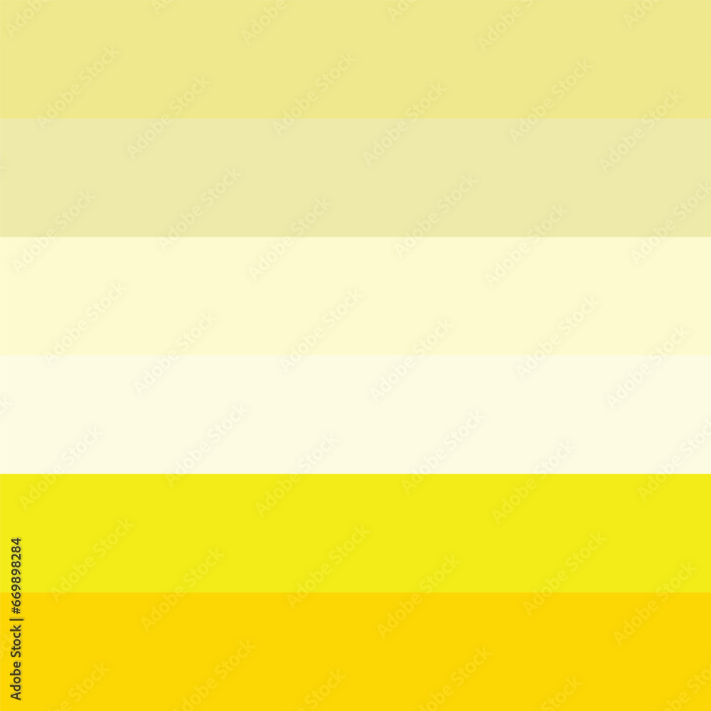 Vibrant and versatile color palette of yellow shades vector ...