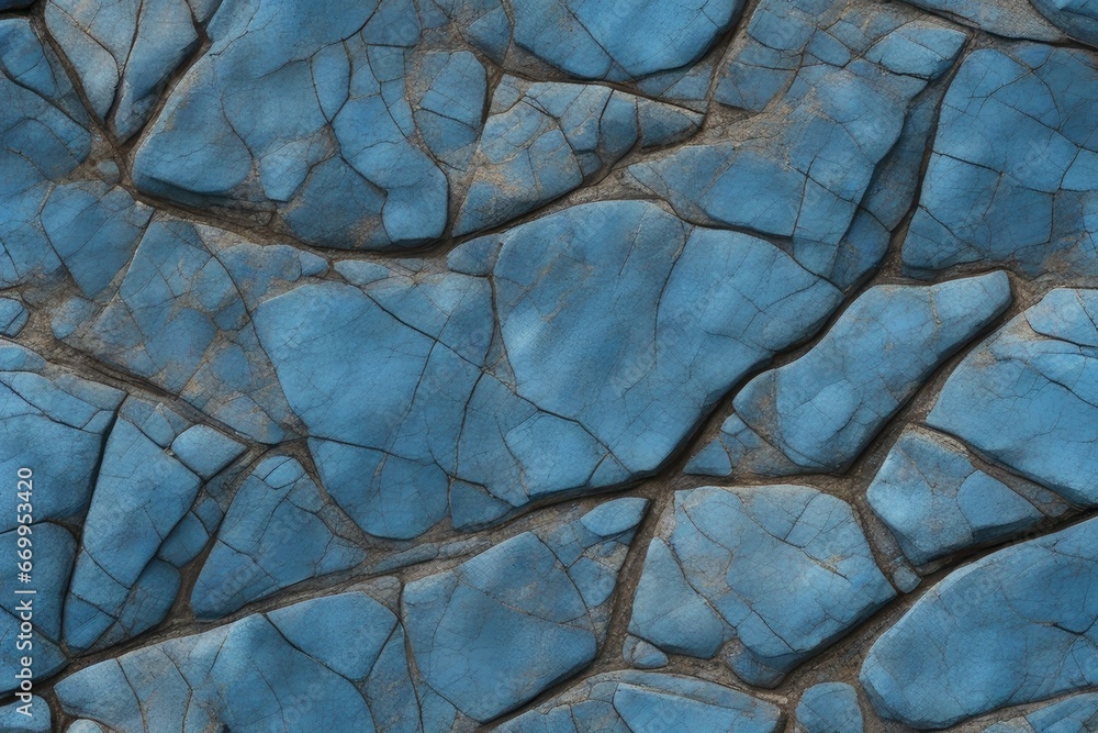 dark light blue rock texture with cracks close up rough mountain ...