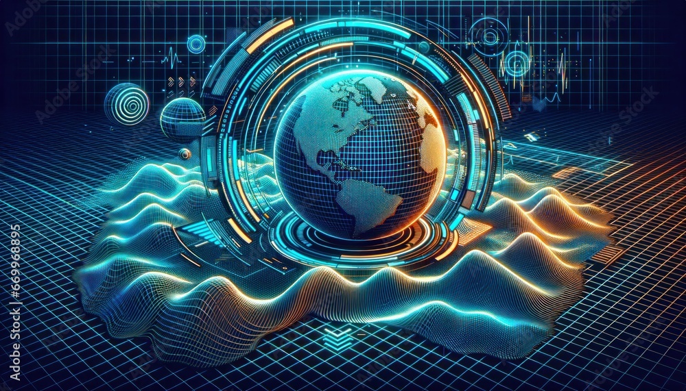 Immerse yourself in a futuristic world of cyberpunk wonders, as a ...