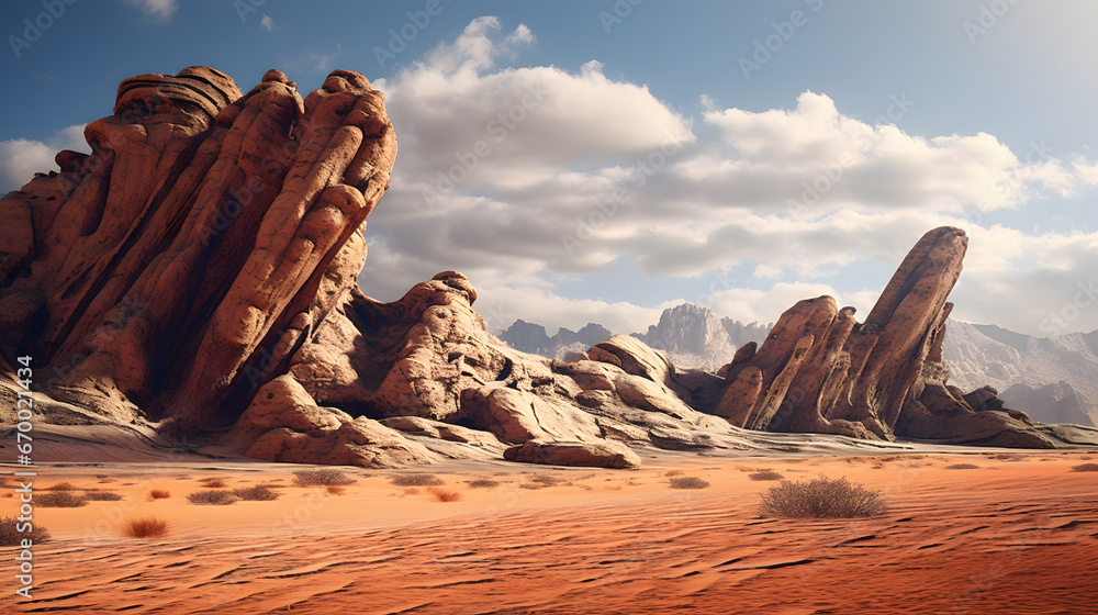 Transform the surreal beauty of deserts, with their endless dunes and ...