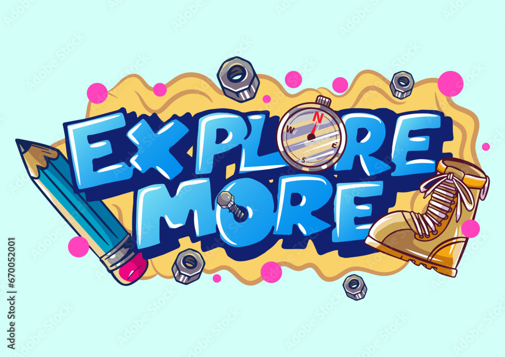 Graffiti Inspirational quotes. illustration with street graffiti ...