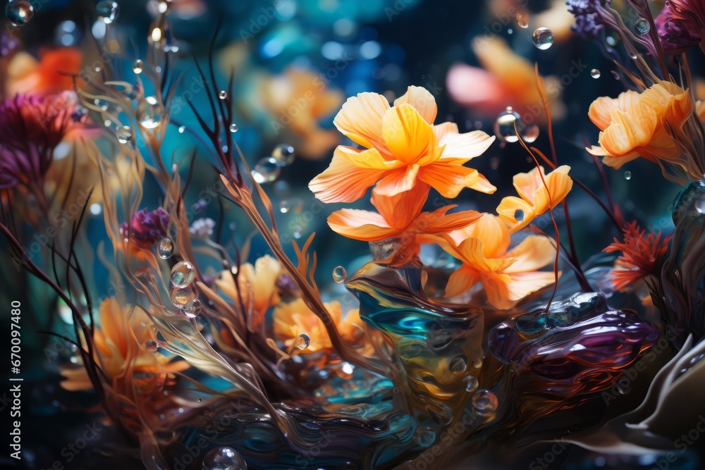 Flower Victoria Amazonica, Victoria amazonica, lilac color between ...