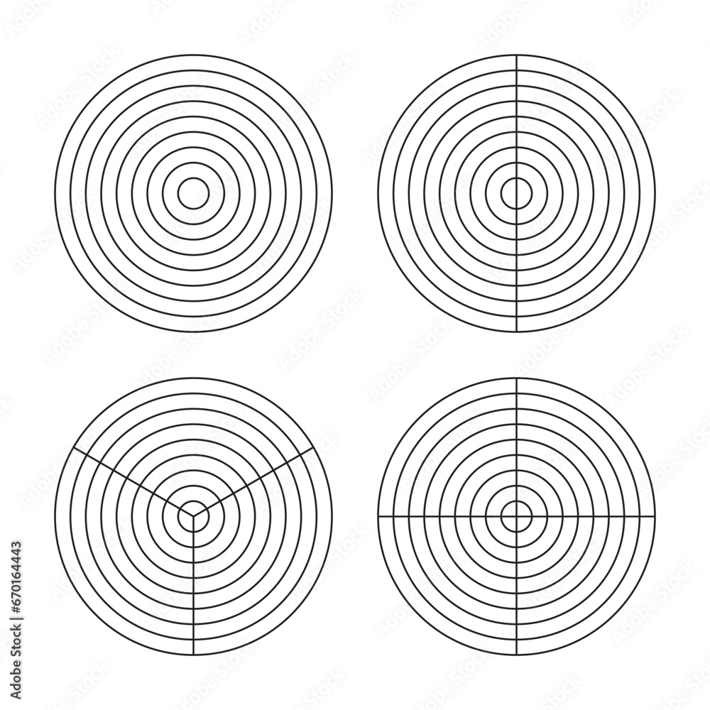 Wheel of life template. Simple coaching tool for visualizing all areas ...