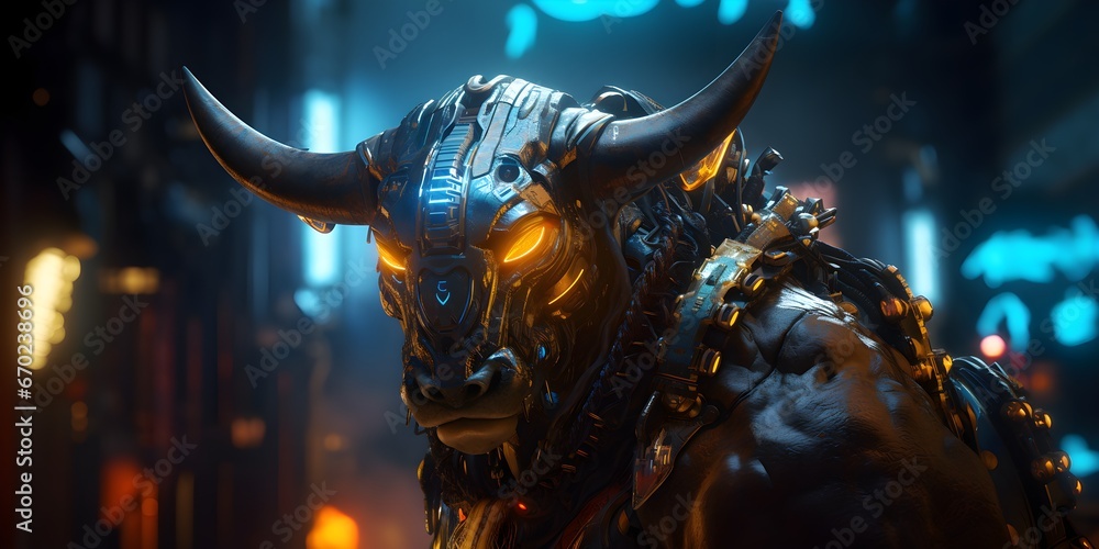 "Electric Horns: The Urban Rhythms of the Cyborg Bull" | Background ...