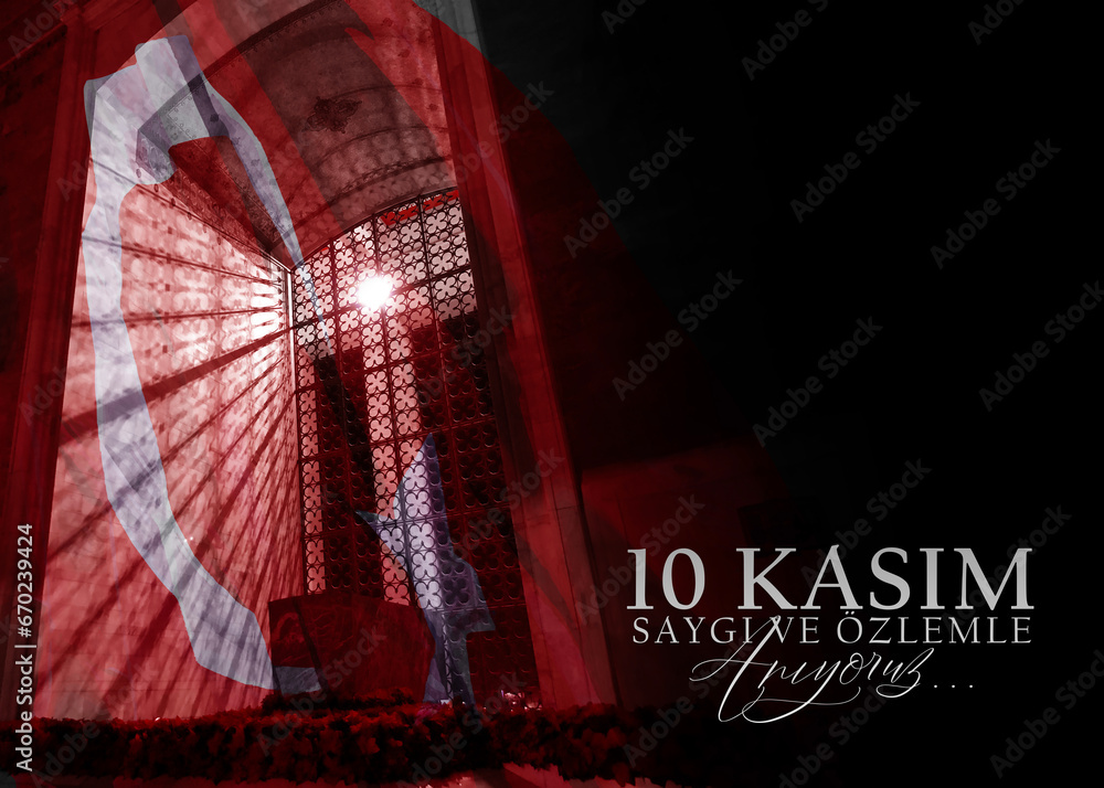10 November 1881-1938 Gazi Mustafa Kemal Atatürk Commemoration Day ...