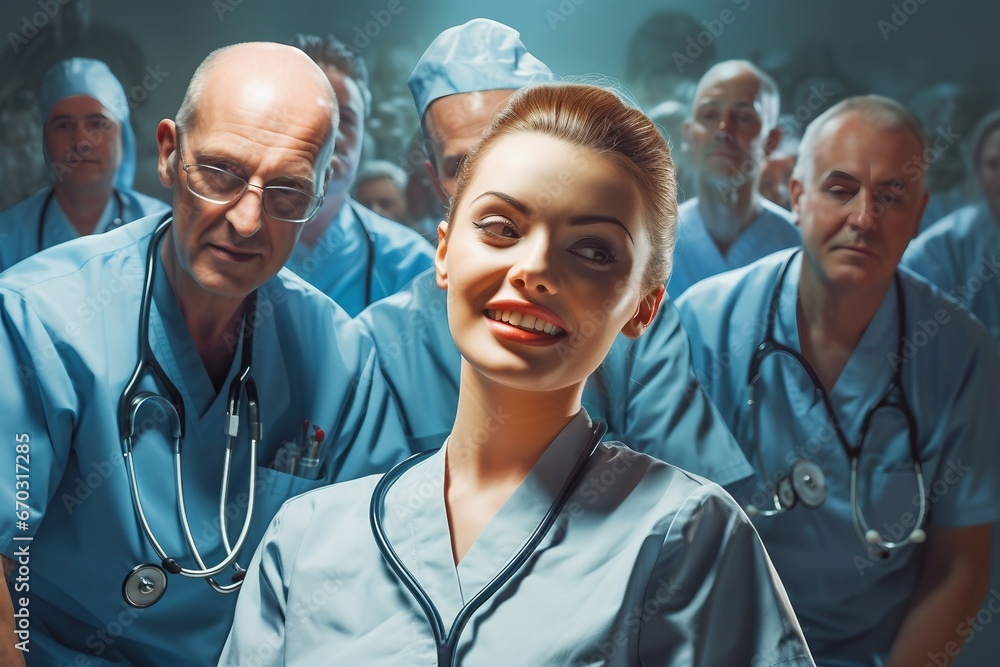 medical nurse colleagues group medicals health care surgeon doctor ...