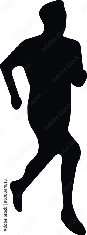 Running Man Clip Art, man fast run icon, rush icon vector, running man ...