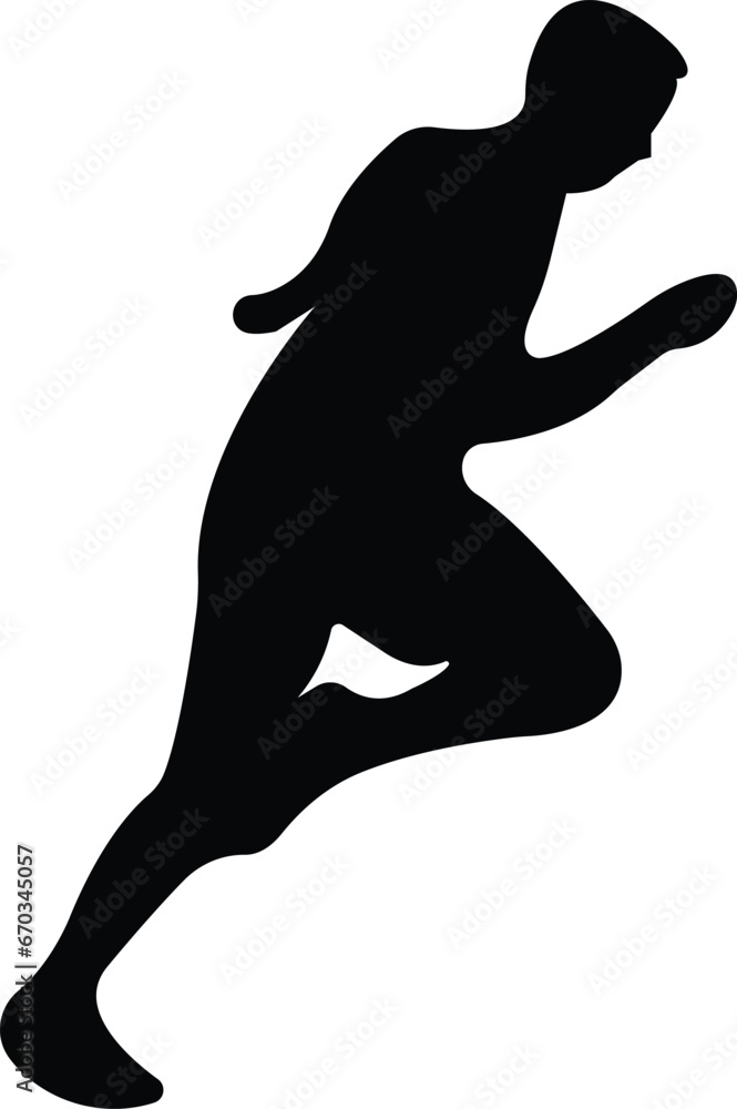 Running Man Clip Art, man fast run icon, rush icon vector, running man ...