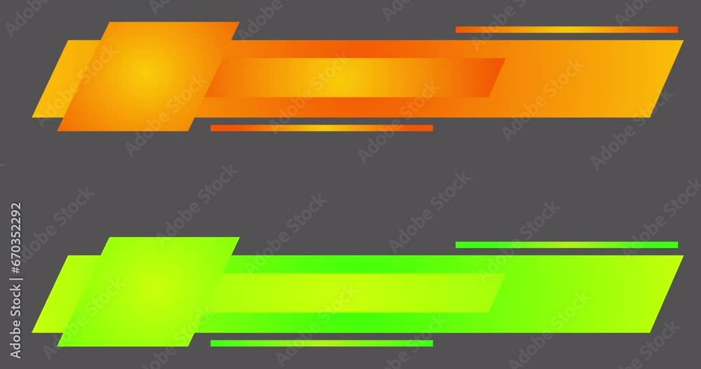 Stockvideon Designed Lower third-pack animation in 4k - Alpha Channel ...