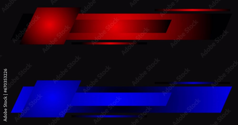 Designed Lower third-pack animation in 4k - Alpha Channel. Lower third ...