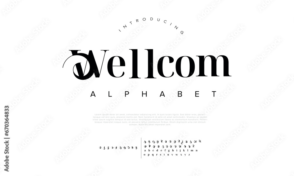 Modern techno sci fi display font, abstract geometric stencil expanded ...