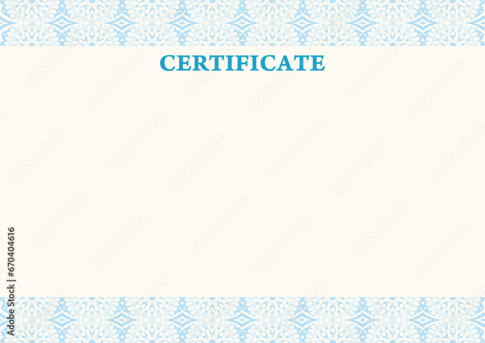 certificate background vector illustration,ready to print . good ...