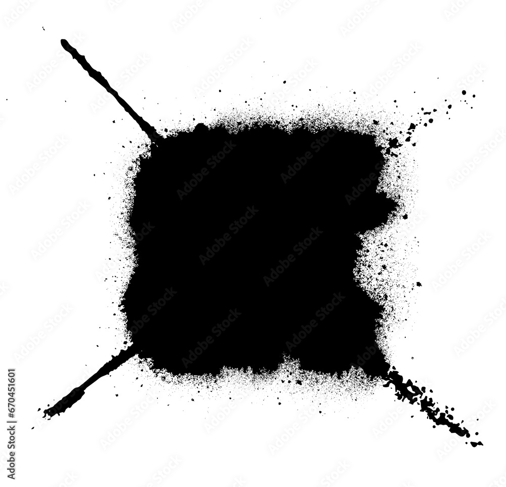 Black dried paint splattered dirty style. Royalty high-quality free ...