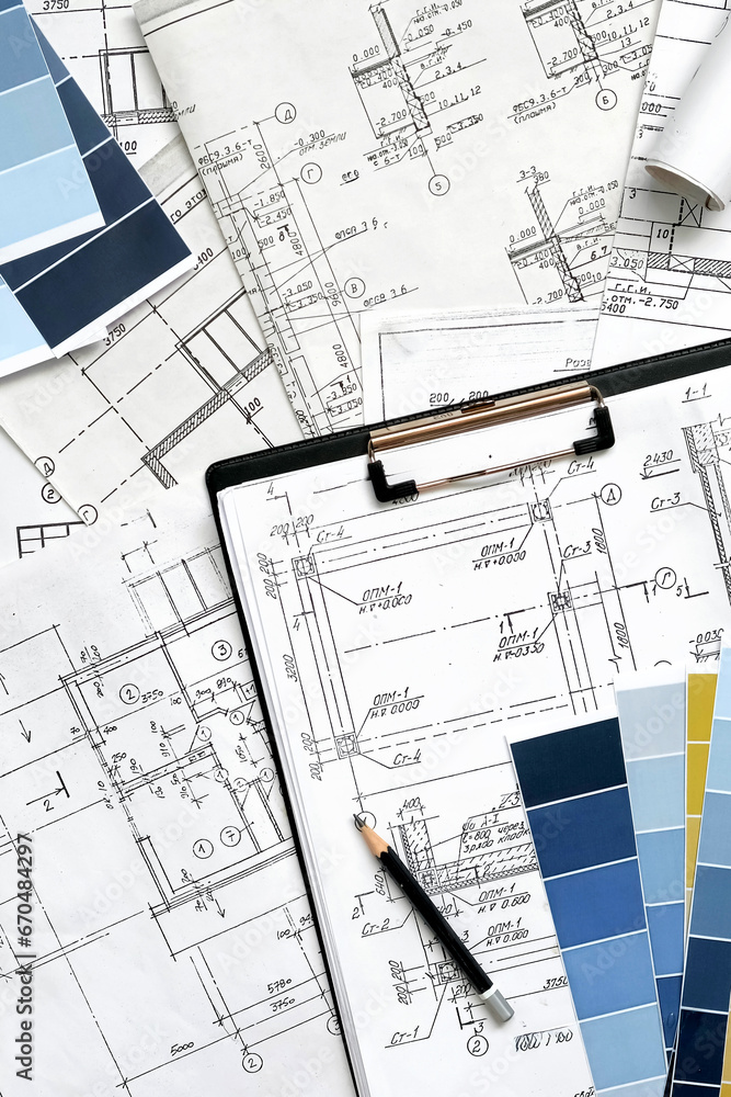 Architect works remotely from home Remote work, stay home, new ...