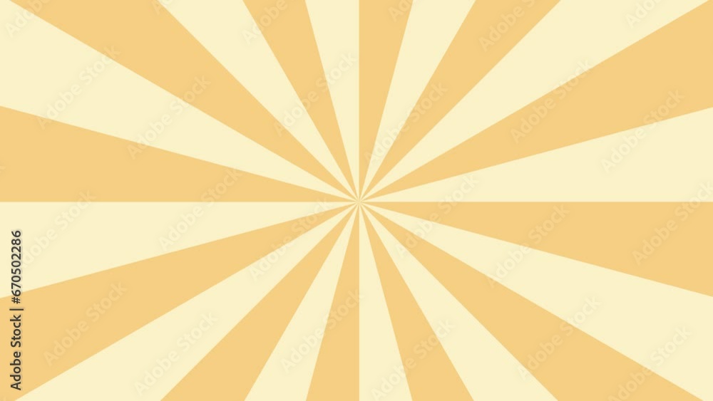 Retro vintage cream color comic animation spiral sunbeam entertaining ...
