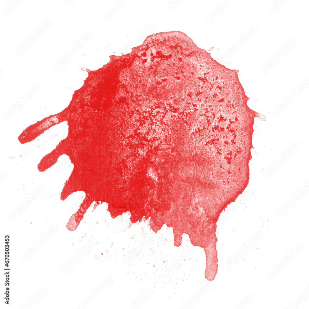 Blood splatter, horror backgrounds. Watercolor brush isolated on PNG ...