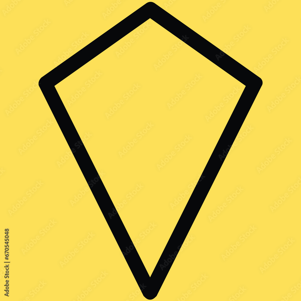Kite shapes Stock Vector | Adobe Stock