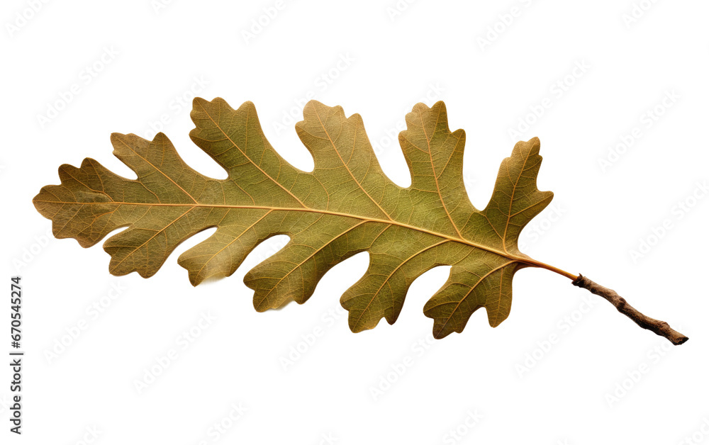 Oak Tree Leaf Identification Guide Transparent PNG Stock Illustration ...