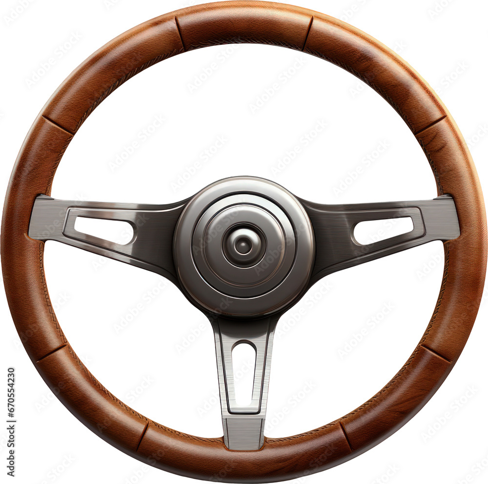 Steering wheel transparent background PNG clipart Stock Photo | Adobe Stock