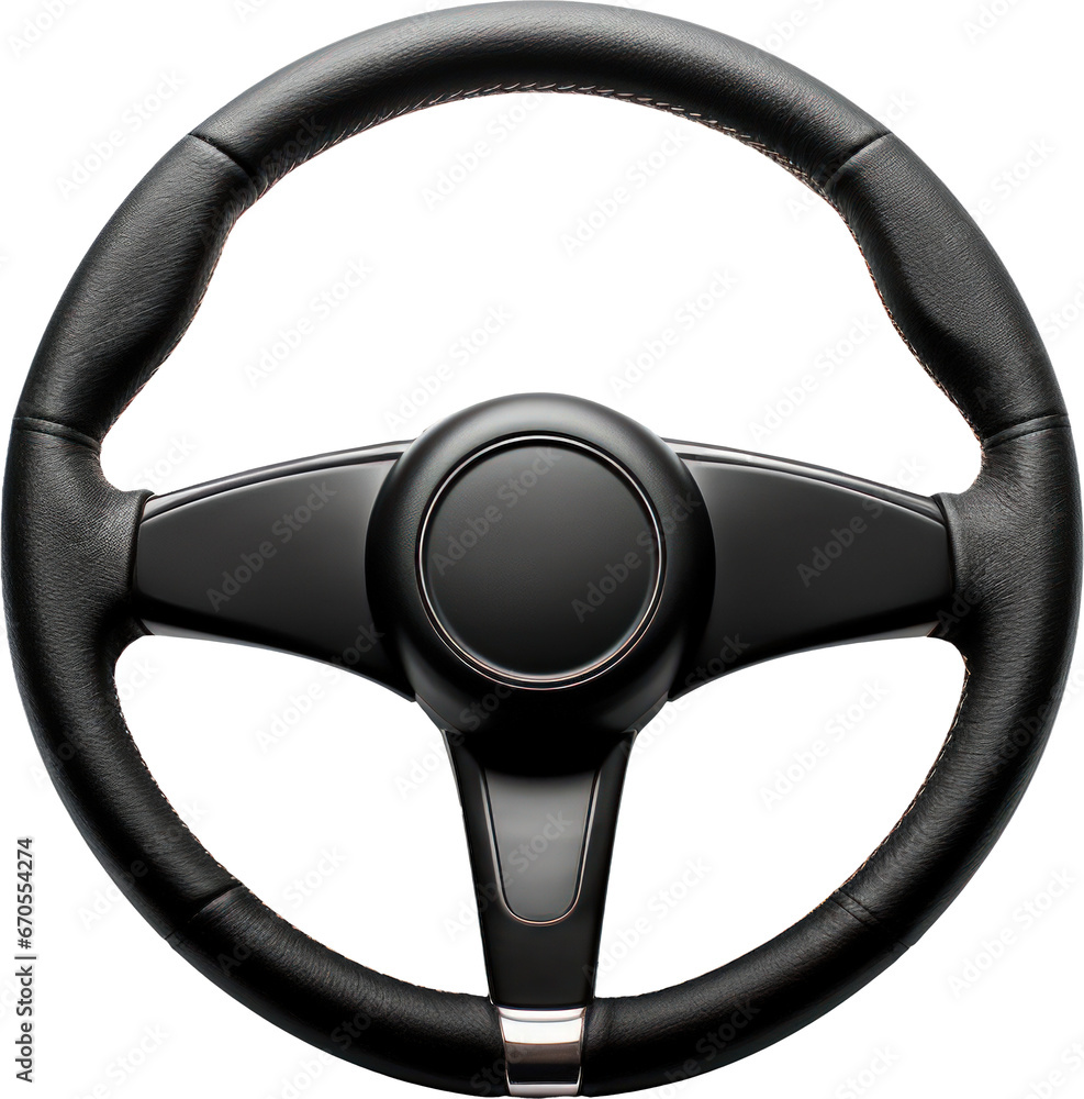 Steering wheel transparent background PNG clipart Stock Photo | Adobe Stock