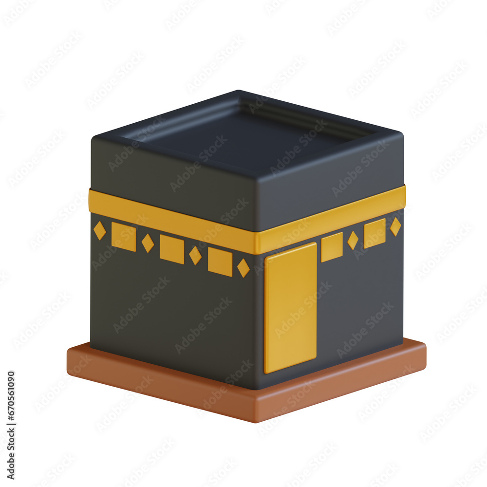 3D Model of Kaaba with Amazing Architectural Details as a ...