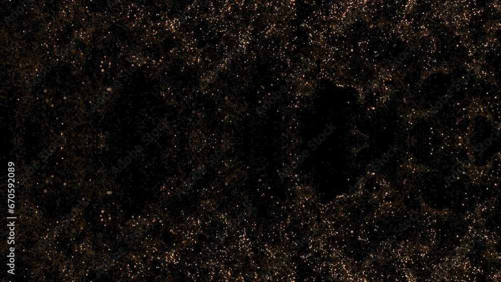 abstract Particle explosion burst Animation loop motion graphics video with black background ...