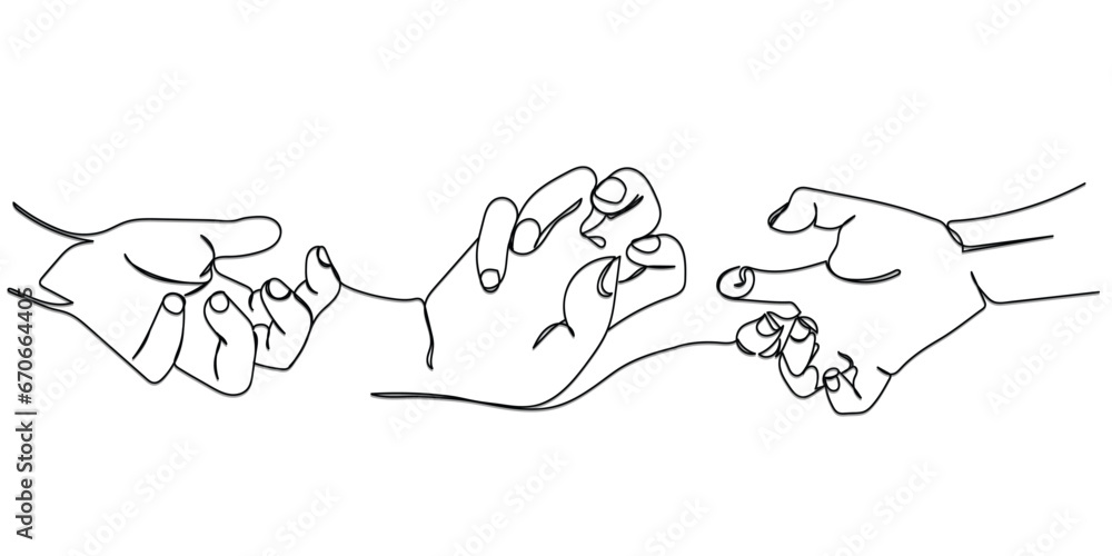 line art of hand tense from spasms and twitches. Epilepsy posture ...