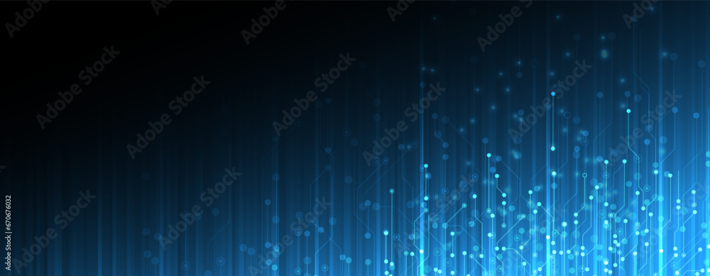 Technology Network Background.. Science and technology presentation ...