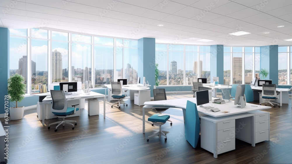 Inspiring office interior design Modern style Corporate Office with ...