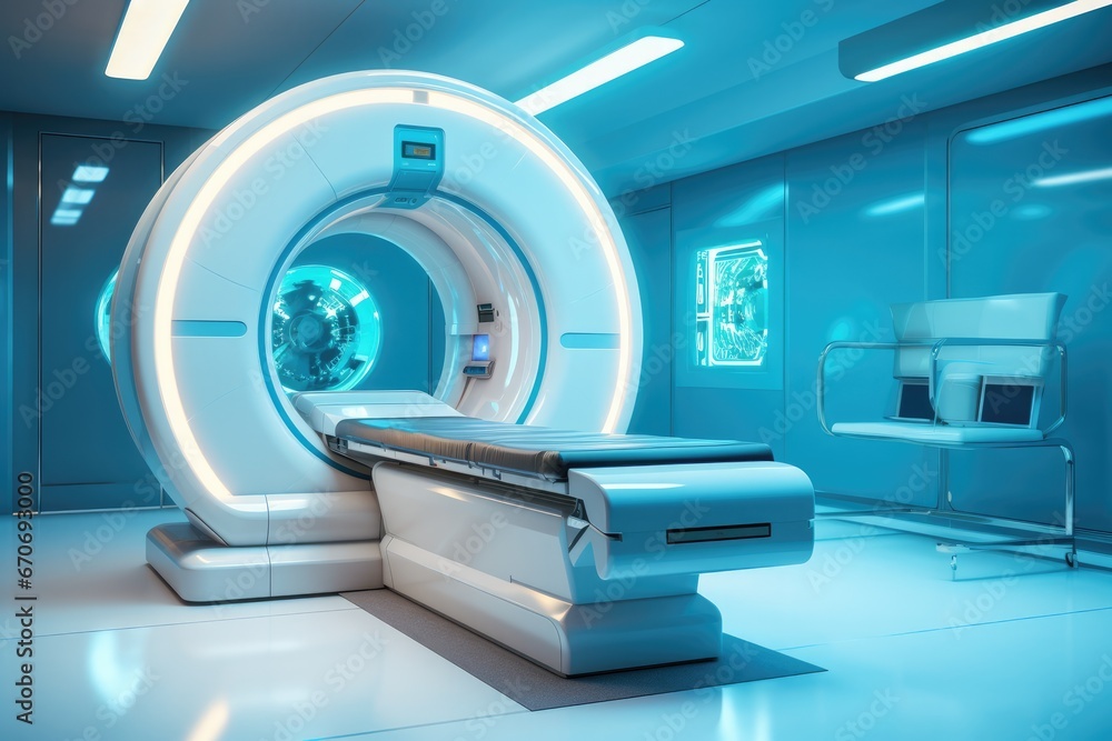 Professional mri ct scan for serious medical diagnosis at modern ...