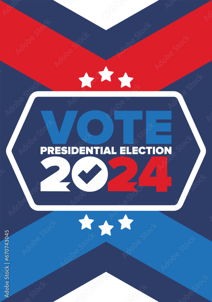 Presidential Election 2024 in United States. Vote day, November 5. US ...