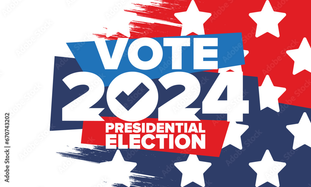 Presidential Election 2024 in United States. Vote day, November 5. US ...