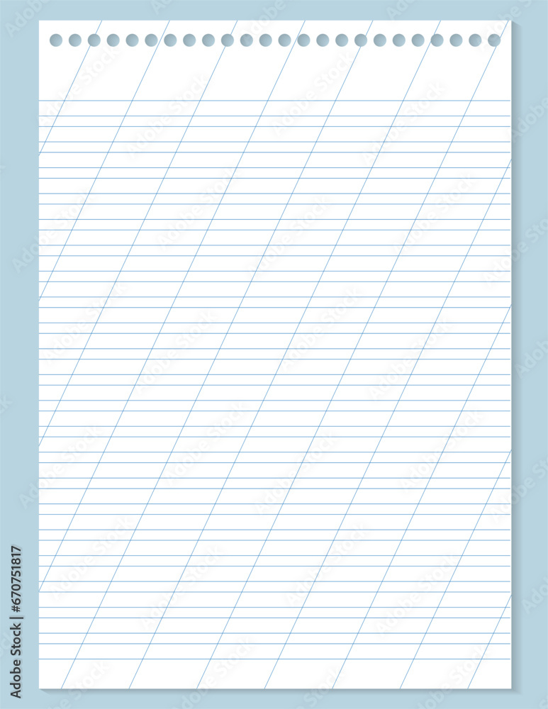 Graph paper. Printable lined grid paper with color horisontal, diagonal ...