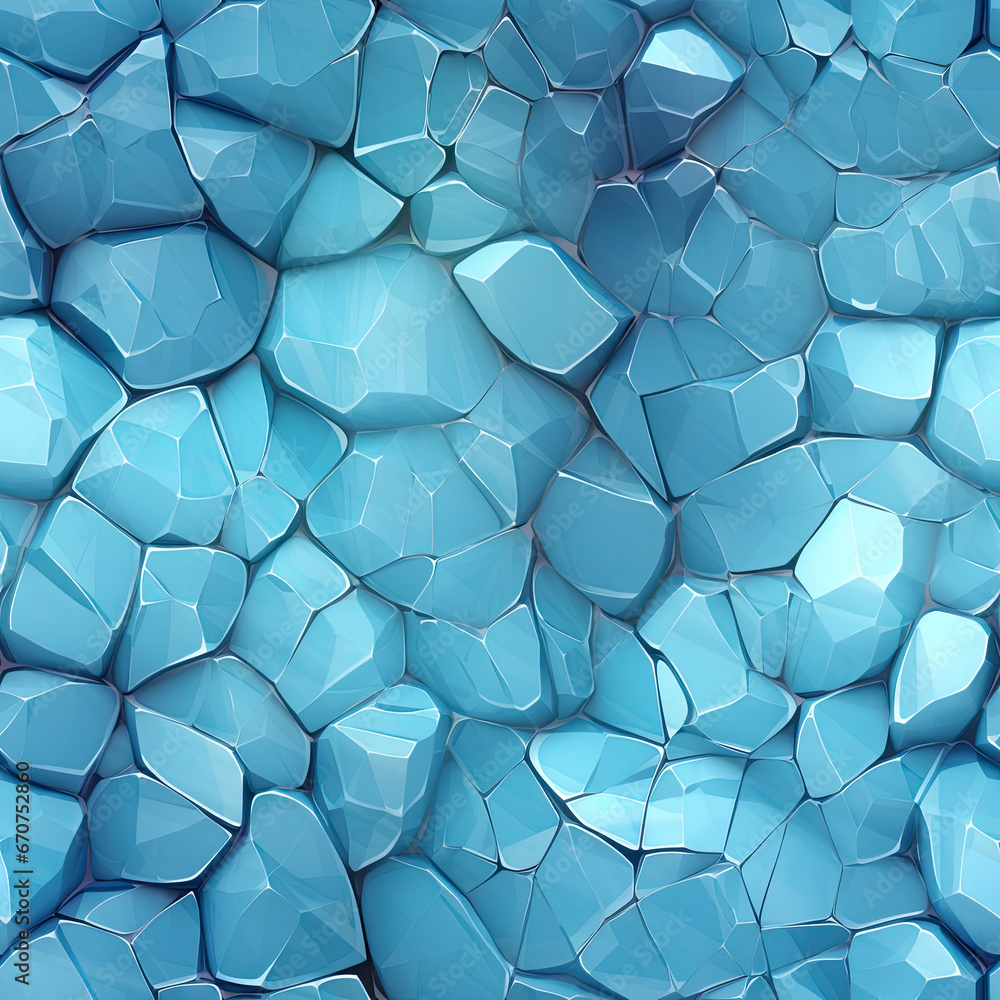 Seamless 2D cracked ice texture perfect for gaming & cartoon design ...