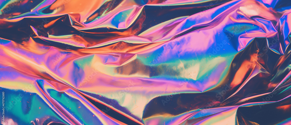 Holographic Foil Background with Holographic Effect and Spectrum Colors ...