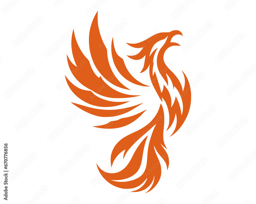 bird, bird logo, brand, branding, corporate, fire, flat, flow, fly ...