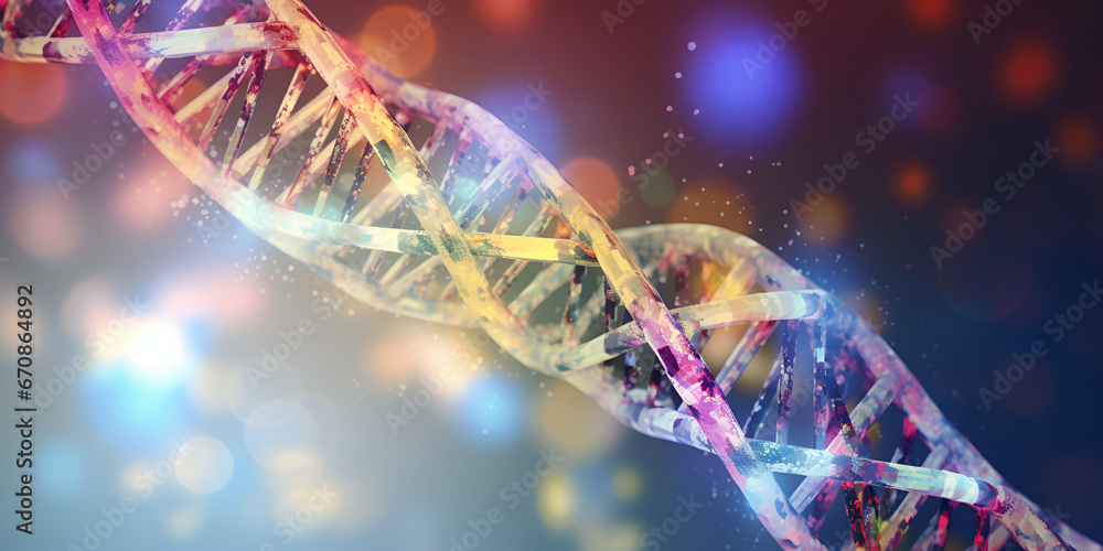 Dna structure ,A purple and blue image of a dna strand ,A close up of a ...