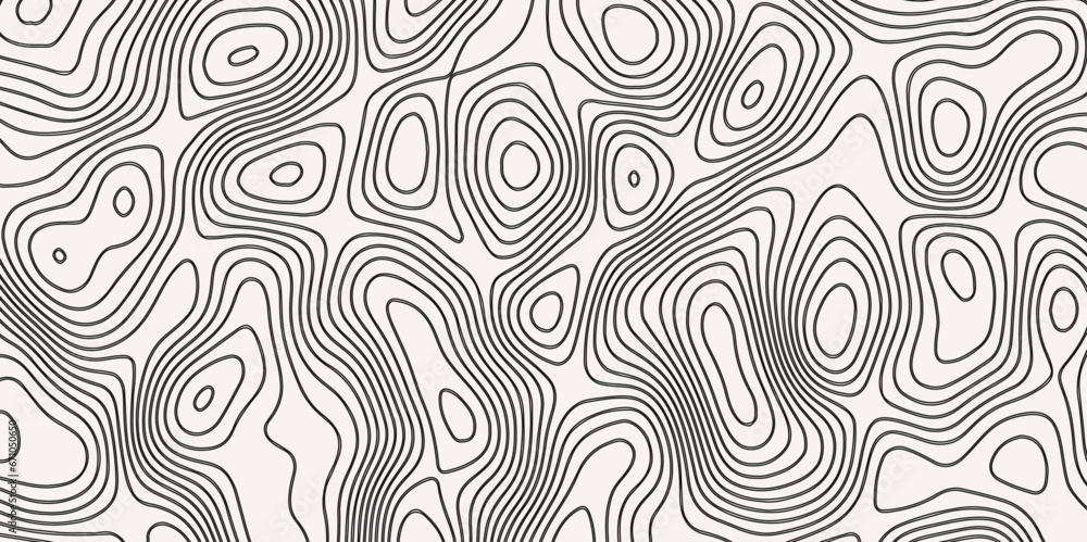 Topographic map in contour line light topographic topo contour map and ...